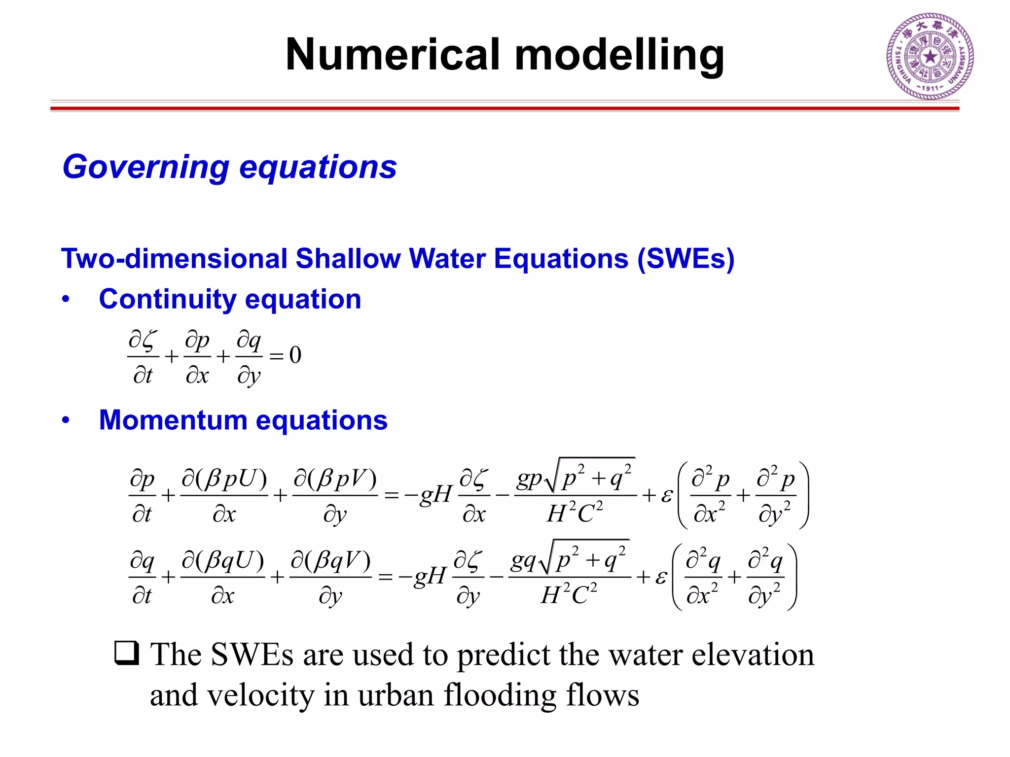 Physical and numerical modelling of urban flood flows | PDF