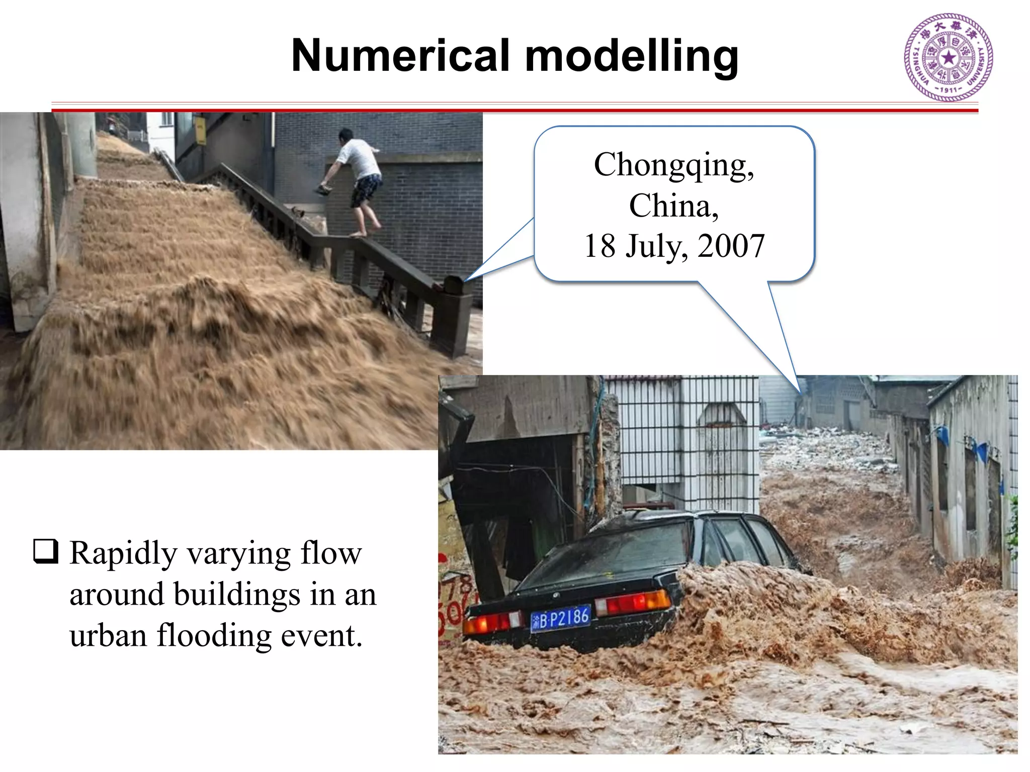Physical and numerical modelling of urban flood flows | PPT