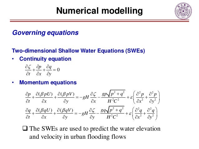 Physical and numerical modelling of urban flood flows