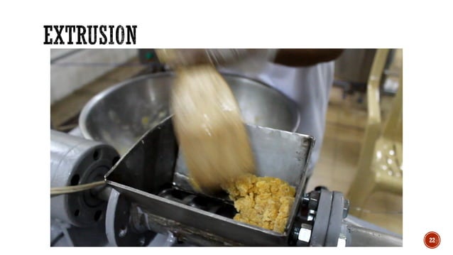 Development in Plant Proteins Production of Meat Analog using textured protein from full fat soy ...