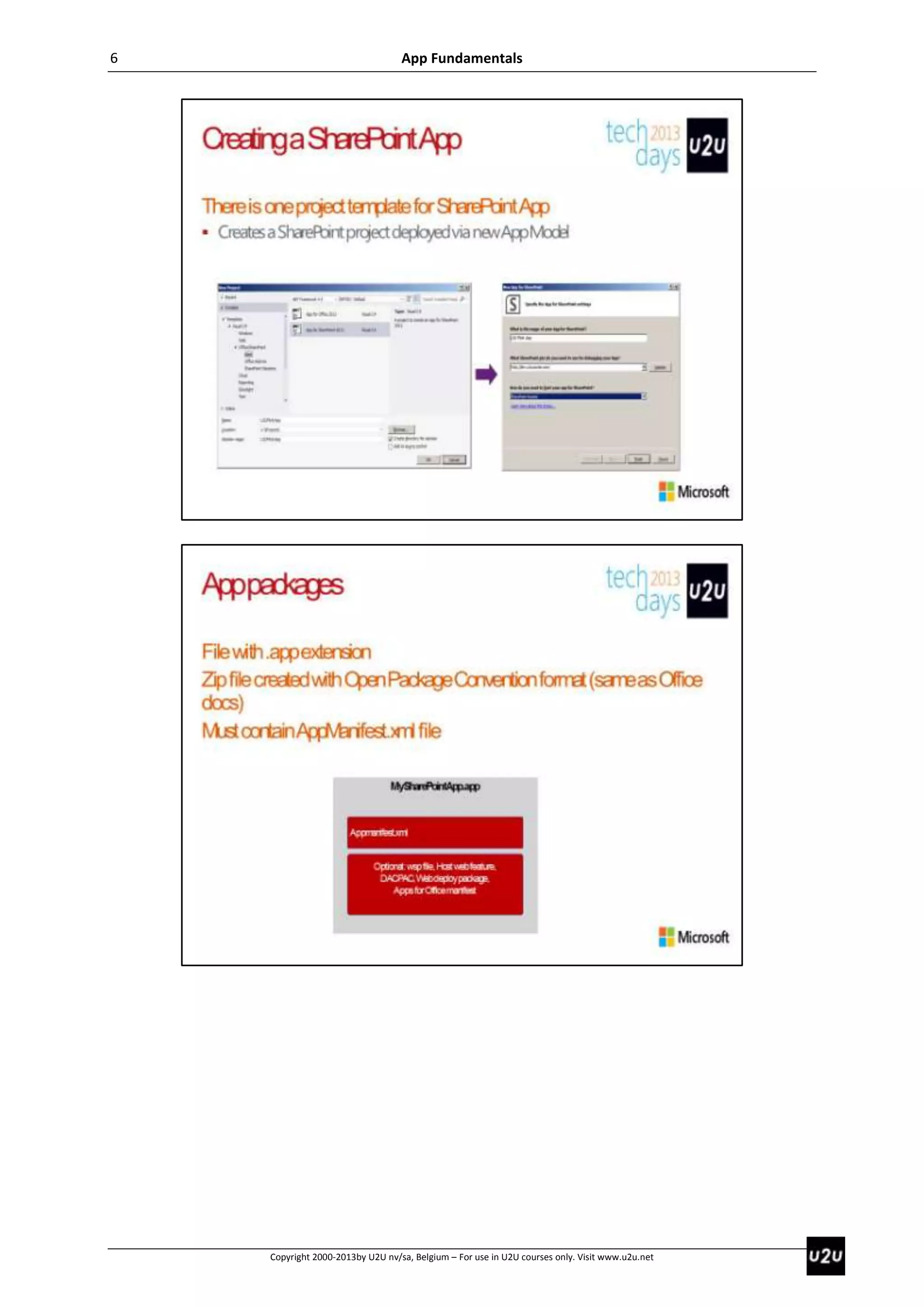 Deep Dive SharePoint 2013: SharePoint app development fundamentals | DOCX