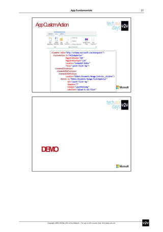 Deep Dive SharePoint 2013: SharePoint app development fundamentals | DOCX