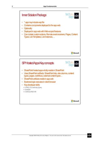 Deep Dive SharePoint 2013: SharePoint app development fundamentals | DOCX