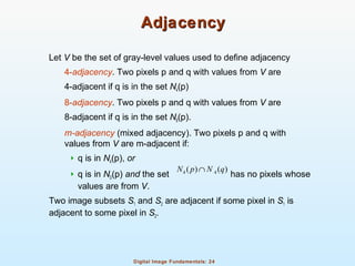 03 digital image fundamentals DIP | PPT | Physics | Science