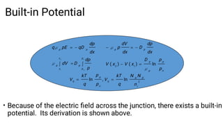 Diode operation and diode circuit analysis | PPTX