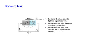 Diode operation and diode circuit analysis | PPTX