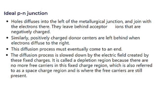 Diode operation and diode circuit analysis | PPTX