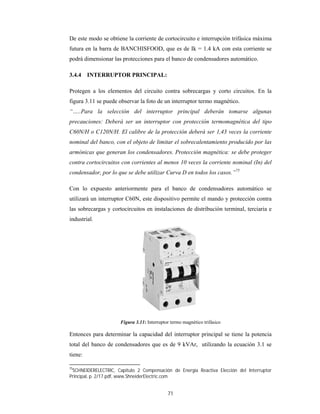 03 diseno del banco de capacitores | PDF