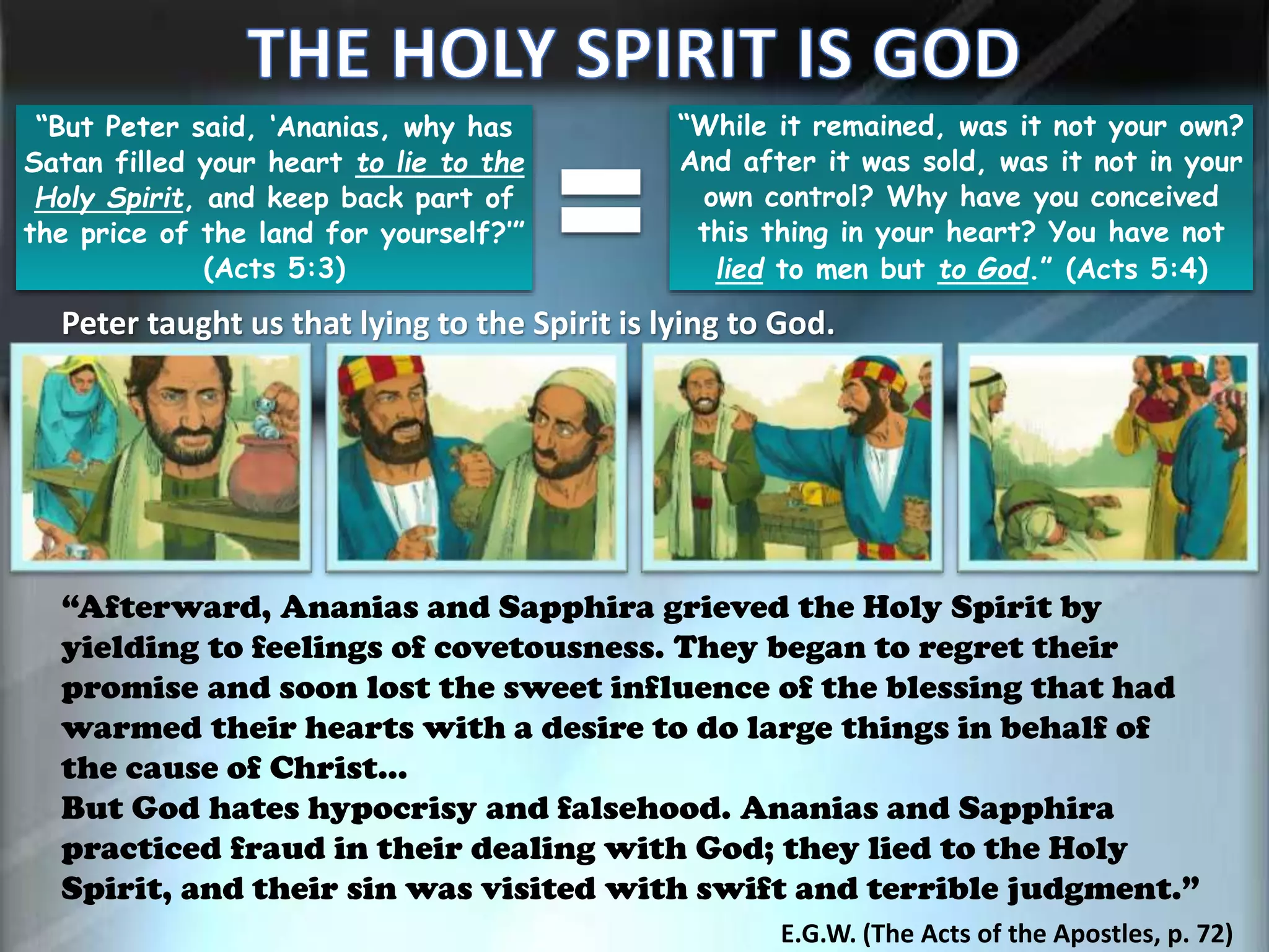 03 divinity holy spirit | PPTX