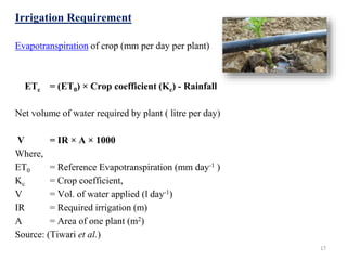 Drip Irrigation System 03 | PPTX | Agriculture | Industries