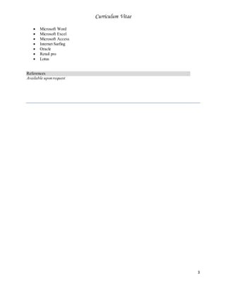 Rita Al Achkar CV | PDF