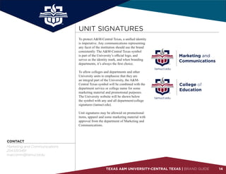 2016 TAMUCT Brand Guide | PDF