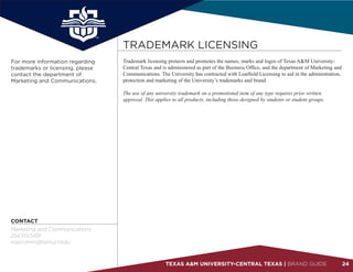 2016 TAMUCT Brand Guide | PDF