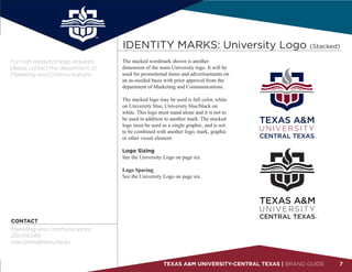 2016 TAMUCT Brand Guide | PDF