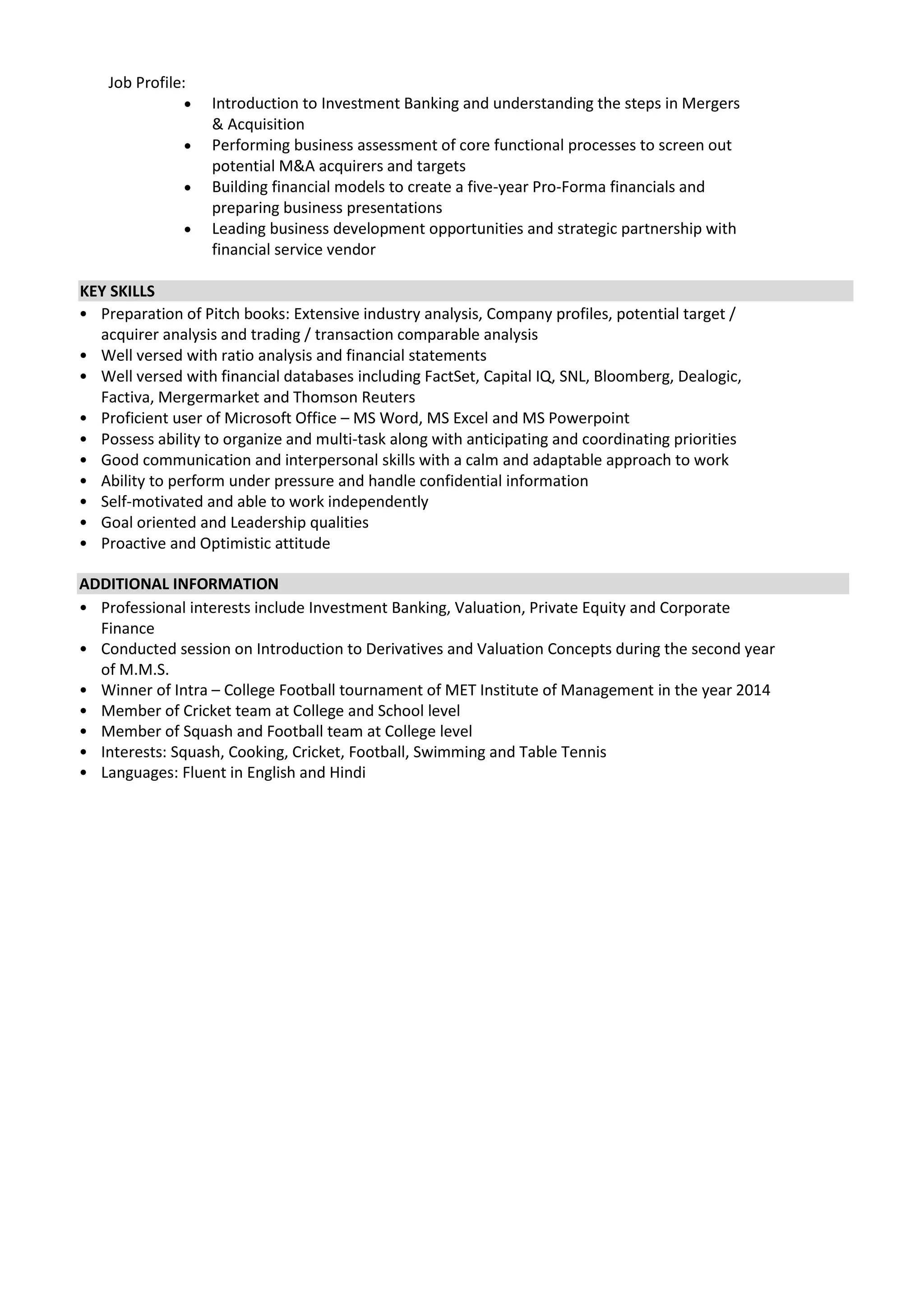 Harshit Sood - Resume | PDF