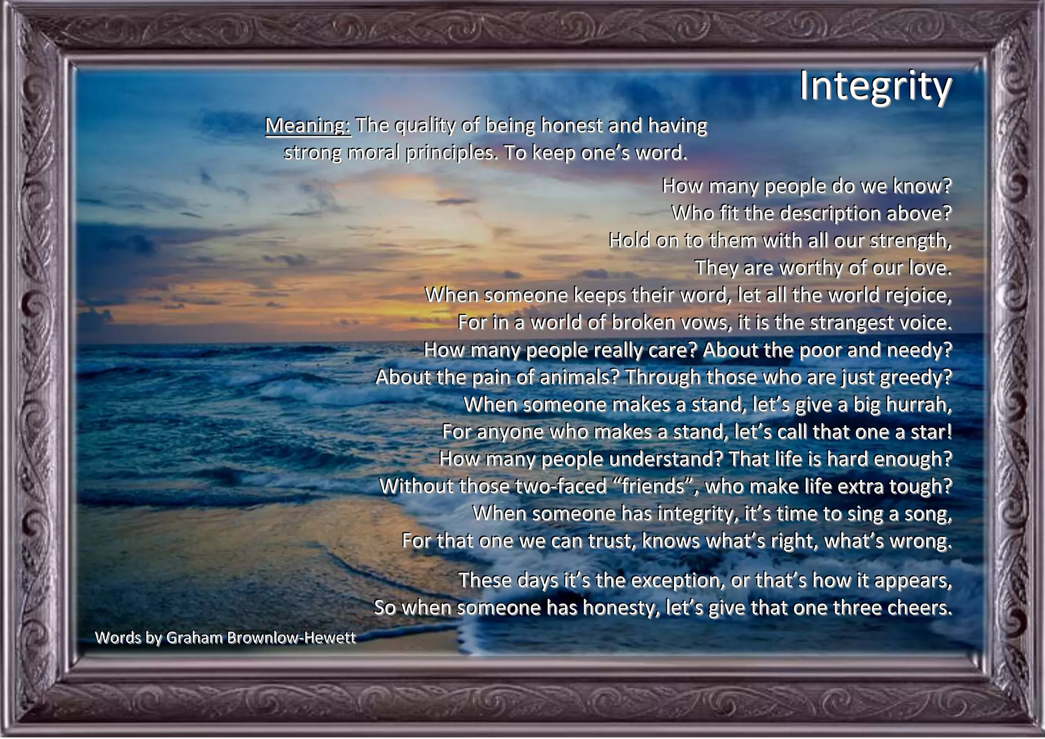 Integrity | PPT
