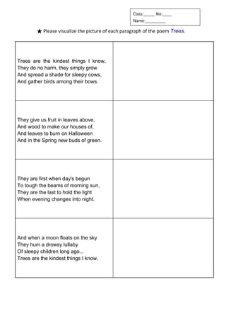 03 earth poem trees by harry behn | PDF