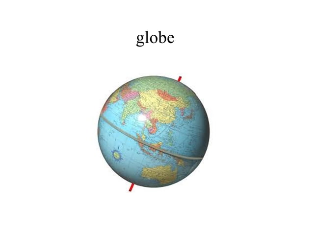 Earth: representation. Basic vocabulary | PPT