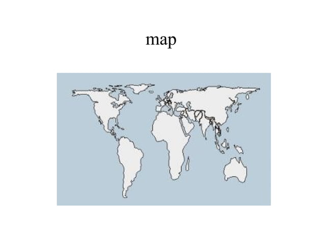 Earth: representation. Basic vocabulary | PPT