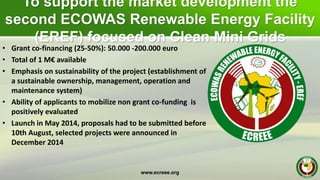 Ghana | May-16 | ECREEE and oportunities for improving Energy Access in ...