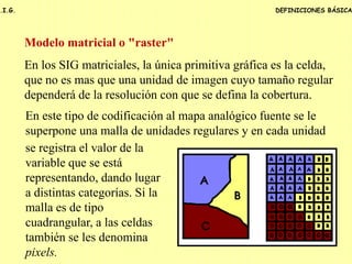 ELEMENTOS BASICOS PARA UN SIG | PDF