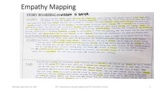 Empathy mapping in Design Engineering | PPTX
