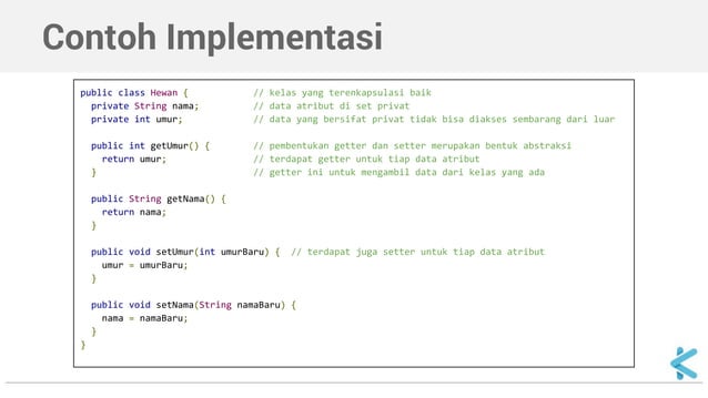 03 enkapsulasi | PDF