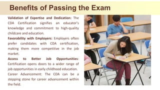 CDA Exam Children 0-3 Certification | Watch Now! | PPT