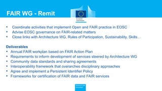 FAIR Working Group | PPT