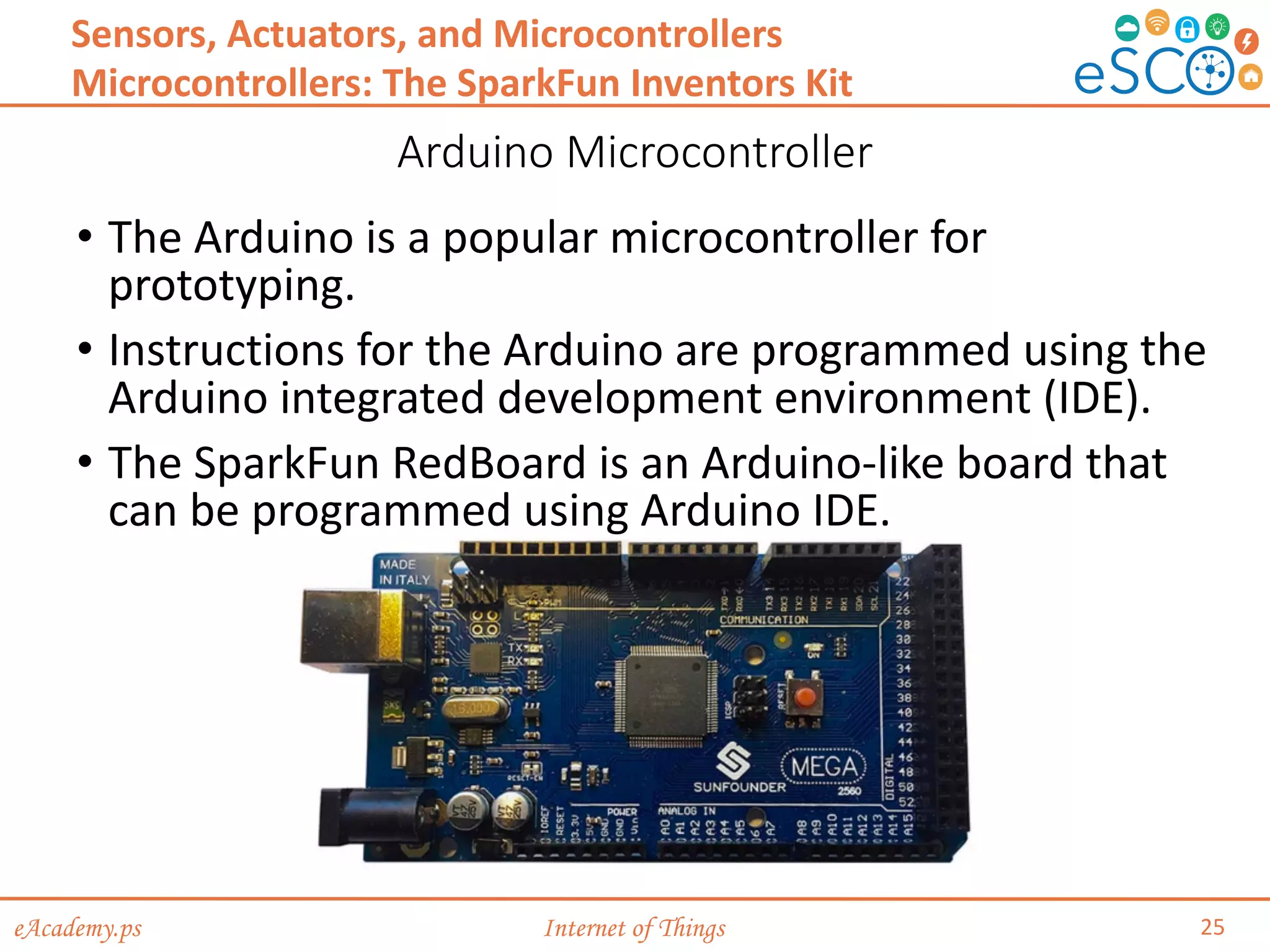 chp3-Sensors, Actuators, and Microcontroller | PPT
