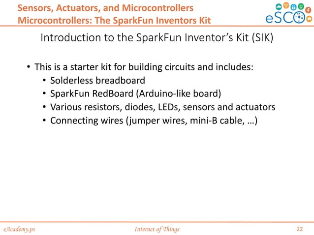 Chp3 Sensors Actuators And Microcontroller Ppt