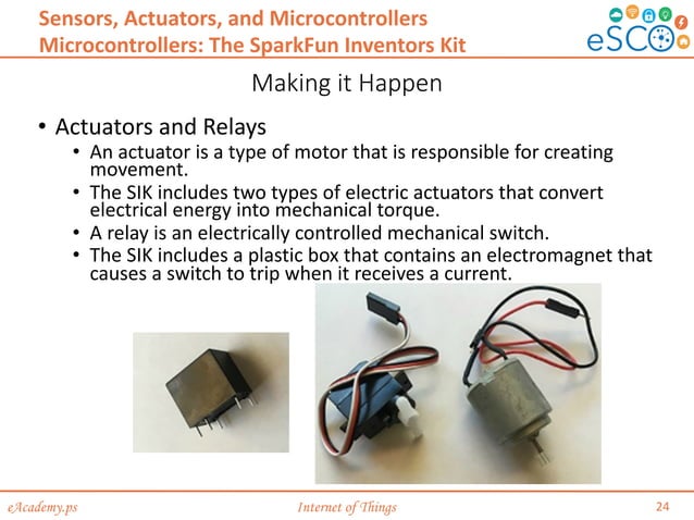 chp3-Sensors, Actuators, and Microcontroller | PPT