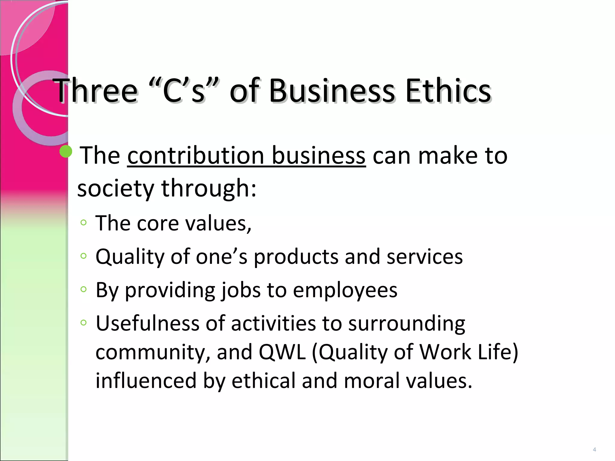 03 ethical issues in business | PPT
