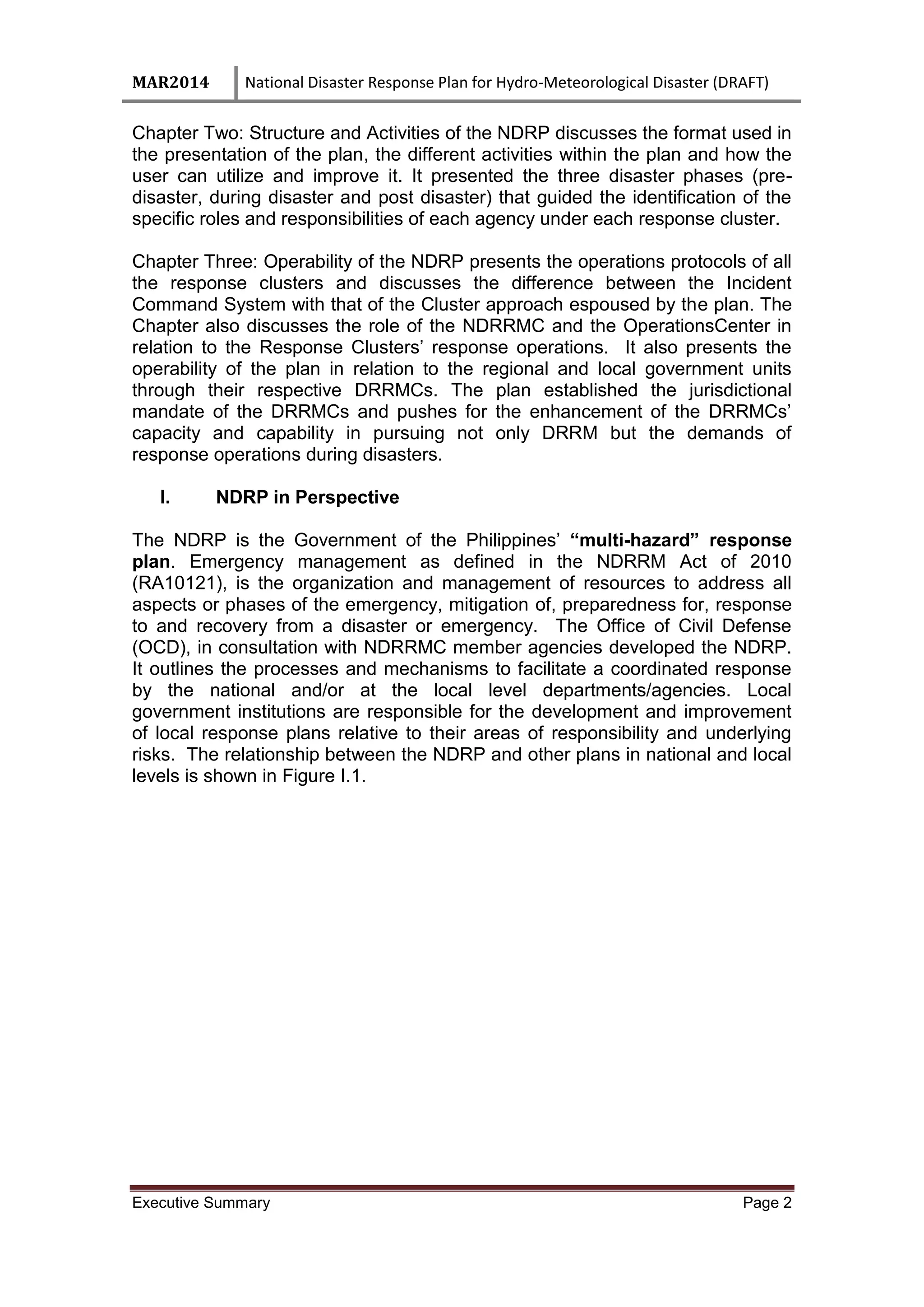 03 executive summary 20140331 | DOCX