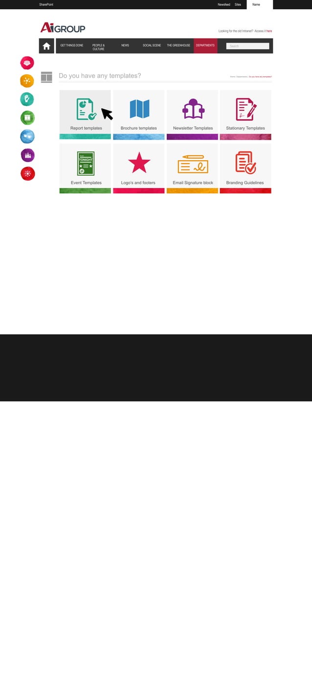 intranet wireframe-v5 | PDF