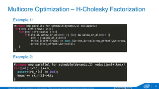 H-cholesky on manycore | PPT