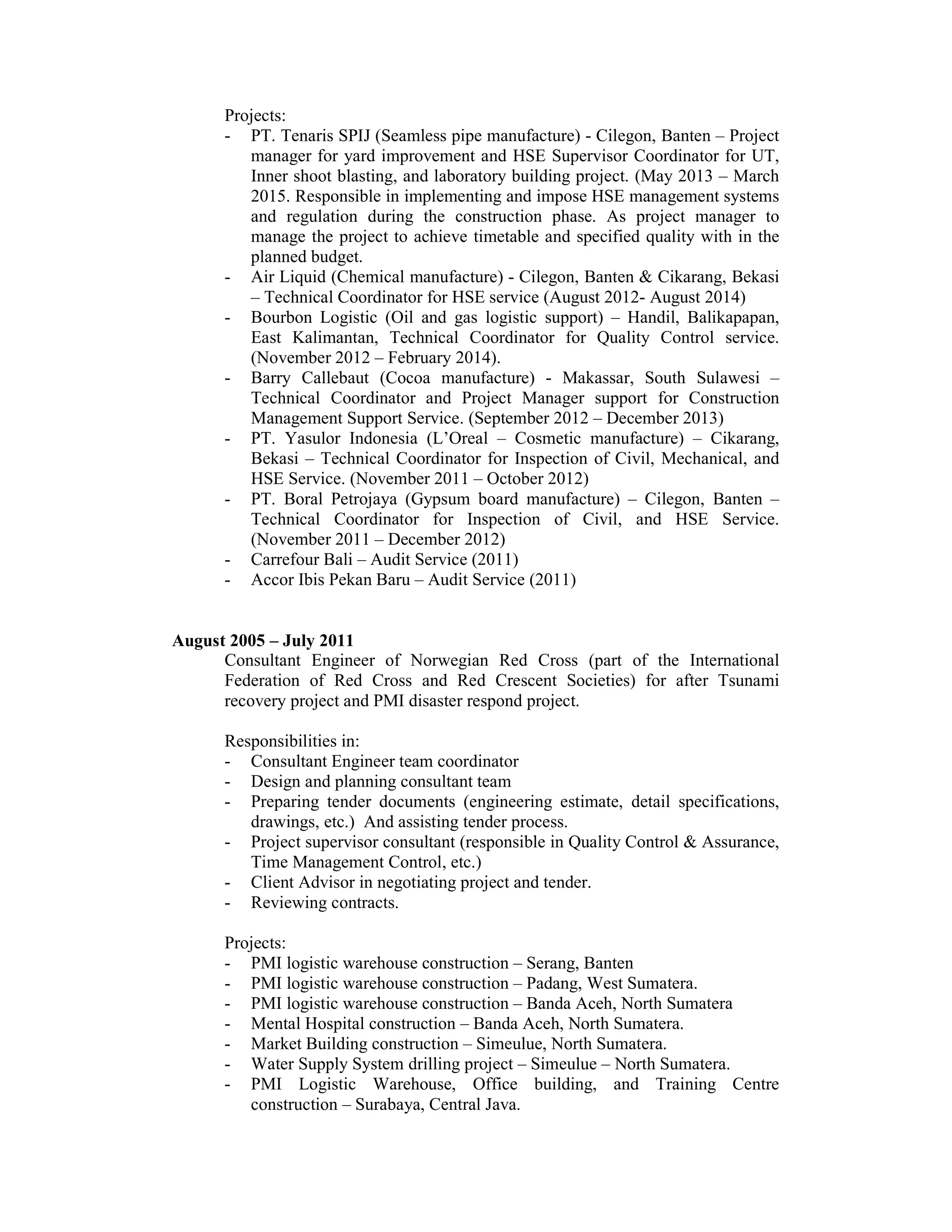 CV EDDY CHANDRA | PDF