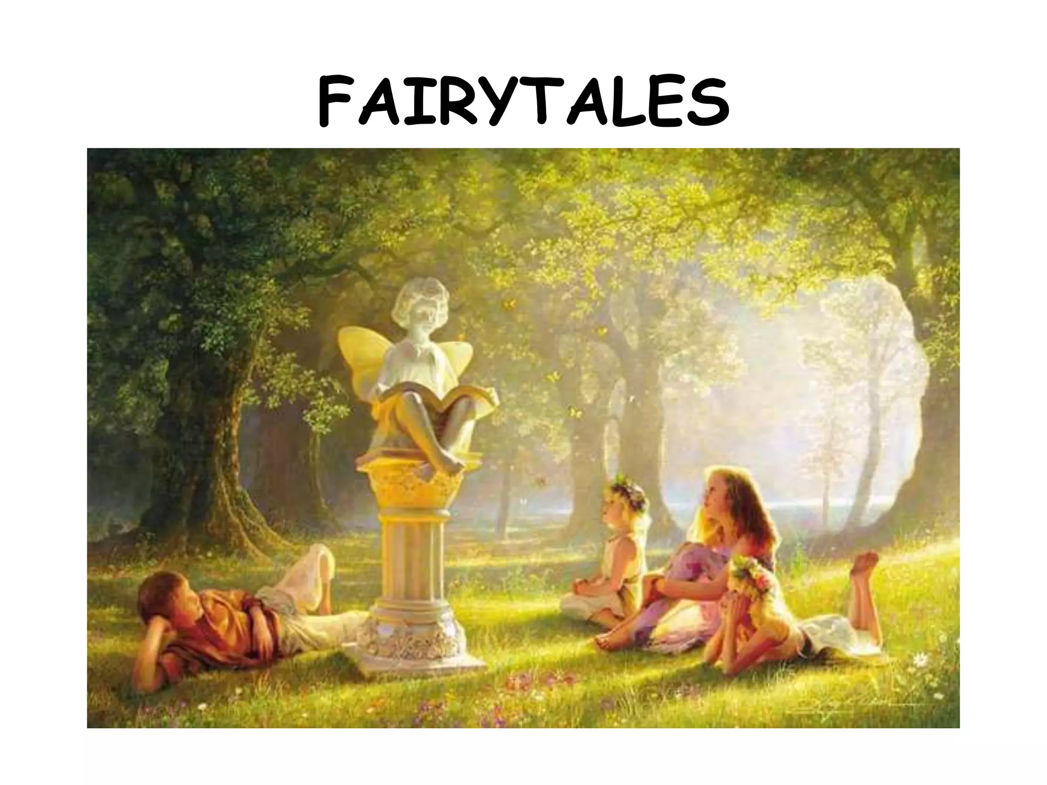 Fairy tales: Guessing game | PPTX