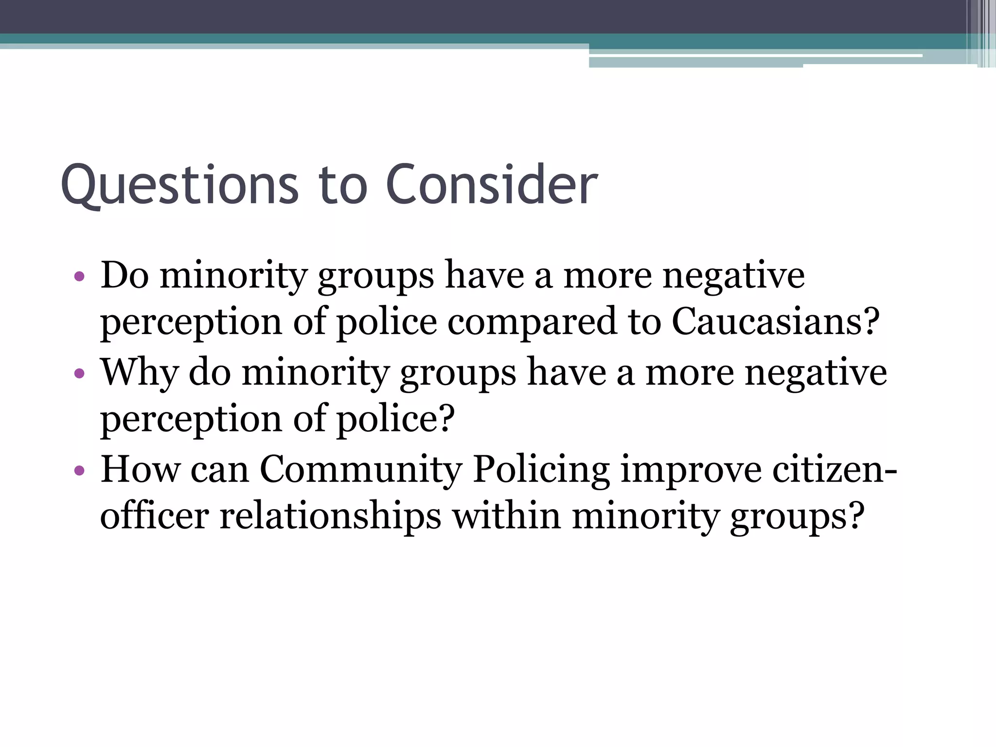 Community Policing Presentation | PPTX