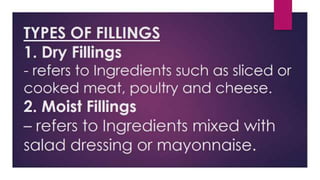 03 fillings and spreads | PPTX