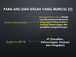 metode penelitian dan pemgembangan (Research and Development) | PPTX