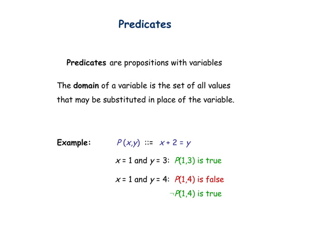 First_Order_Logic In Discrete Mathematics | PPT