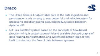 FIWARE Global Summit - DRACO: Managing the Stream of Context Information History Using Apache ...