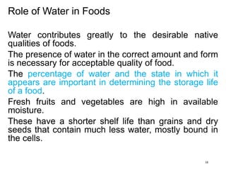 Food constituents and their functions | PPT