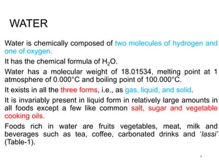Food constituents and their functions | PPT