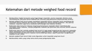 METODE FOOD RECORD (pENGUKURAN FOOD.pptx