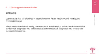 Chapter 3 - Communication Skills | PPTX