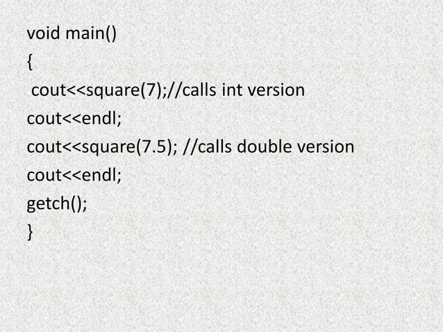 03 function overloading | PDF | Programming Languages | Computing