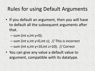03 function overloading | PPT