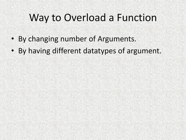 03 function overloading | PDF | Programming Languages | Computing